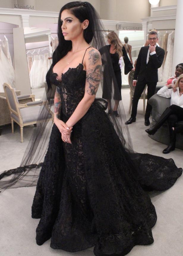 Black wedding dress say yes to the dress 60 photos - Astyledwedding.com