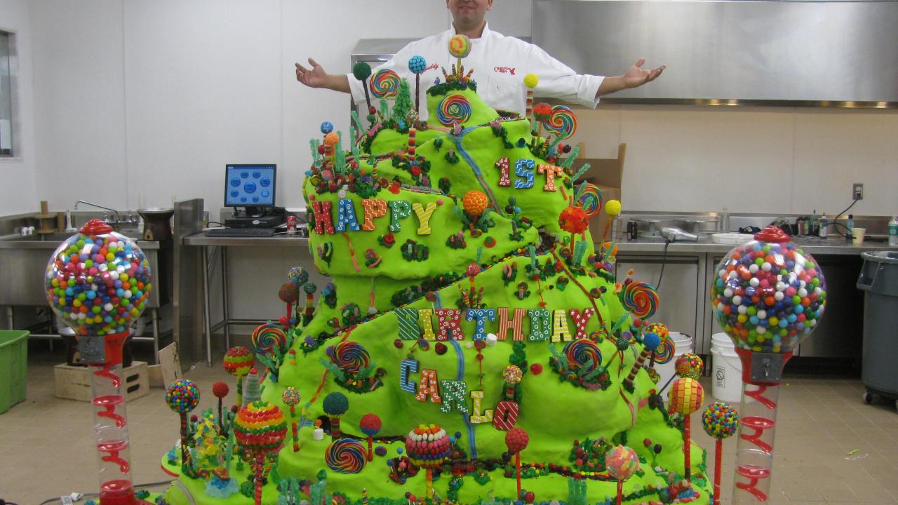 Cake Boss Train Cake